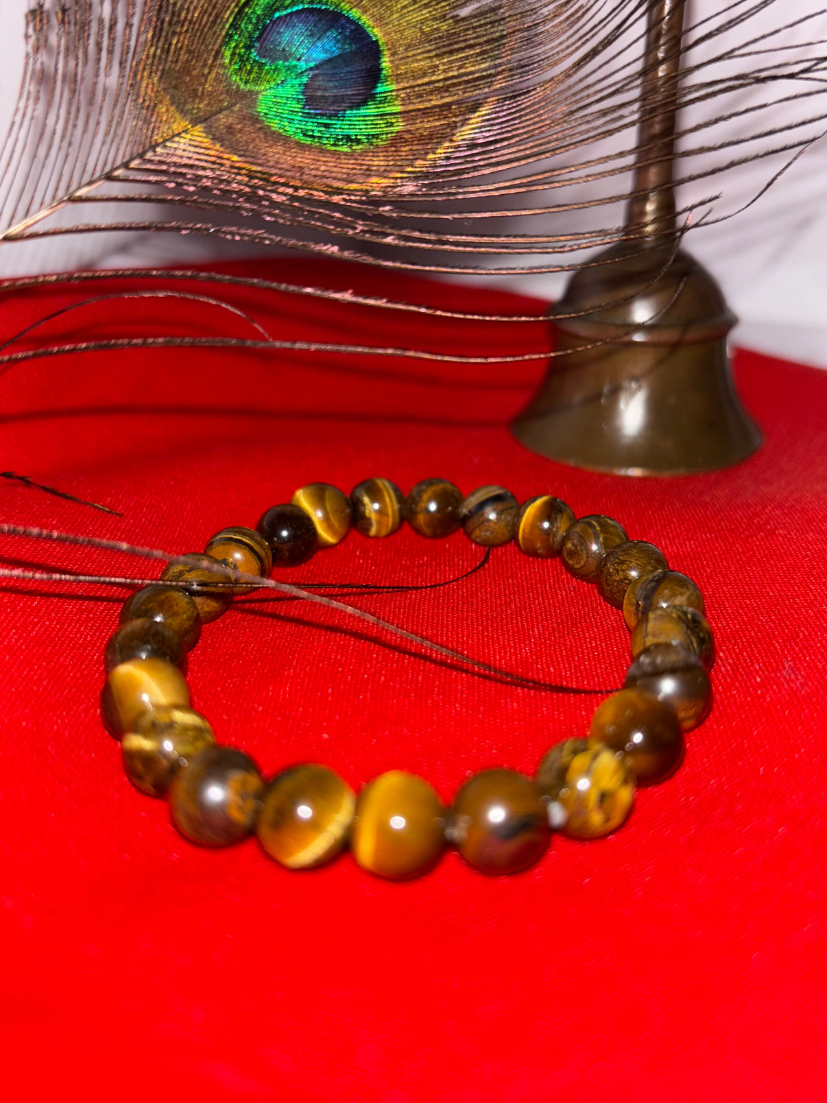 Tiger Eye Bracelet – Strength, Confidence & Protection🕉️ – House OF Rudra